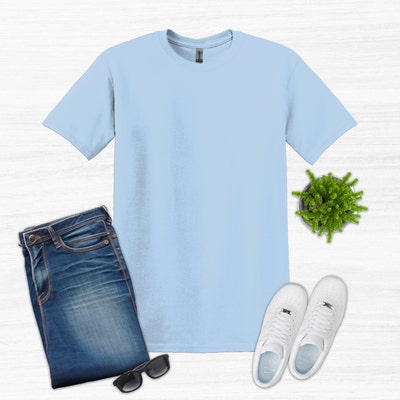 Editable Gildan 5400 Color Chart & Size Chart, Canva Template, G540 ...