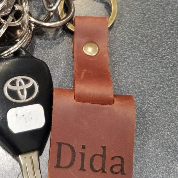Pregnancy Picture Keychain, Leather Key Fob, Baby Memory Keepsake Gift ...