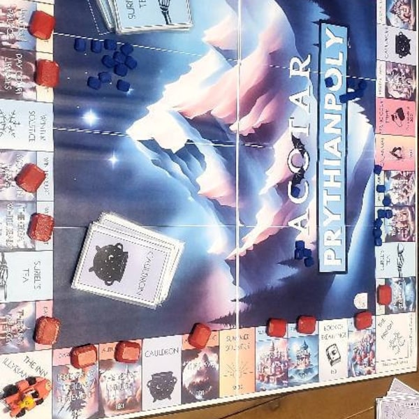 Prythianpoly, an ACOTAR Board Game Inspired in A Court of Thorns and ...
