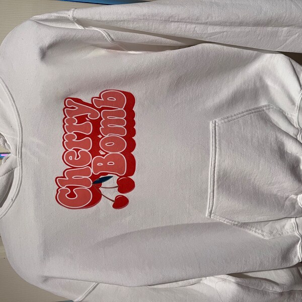 Cherry Bomb SVG - Cherries Bundle Sticker - Groovy Stickers File for ...