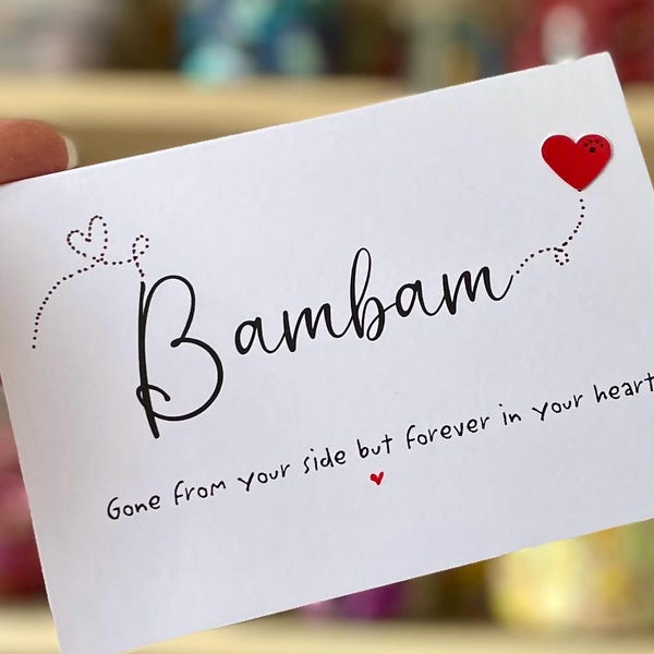 A Little Card of Friendship, Friend Appreciation Card - Etsy