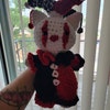 Crochet Jester Kitty and Bunny Pattern. Crochet Jester Bunny. Crochet ...