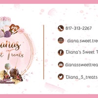 Sweet Treats PRICE LIST Template Editable Super Easyheart - Etsy Canada