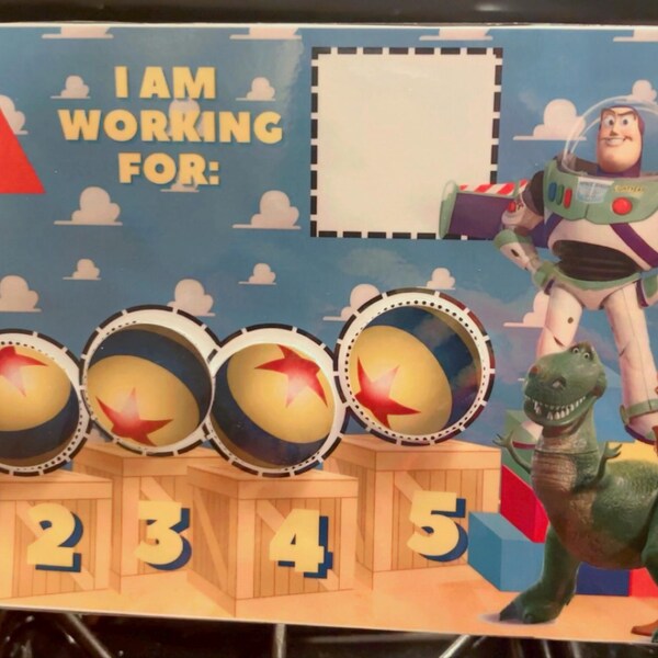 Toy Story Token Board - Etsy