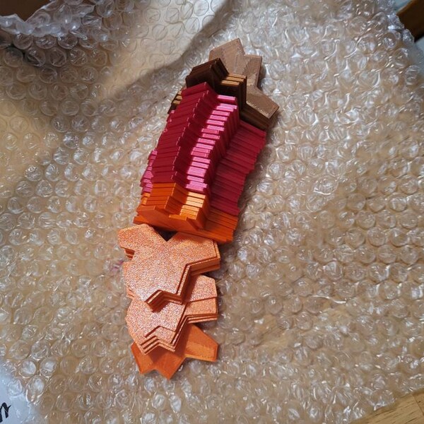 Einstein "one Stone" Tile Set | Hat Tile Set | Aperiodic Tessellating ...