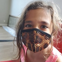 MESH MASKS Cotton-lined or Unlined Face Mask, Double Layer, Made in U.S ...