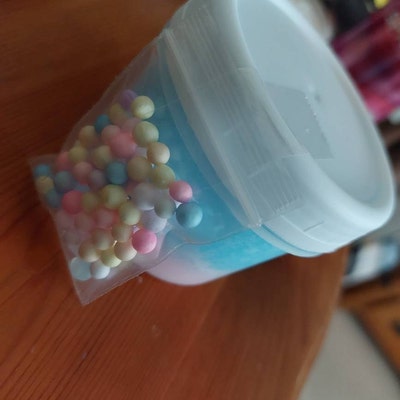 Mango Sticky Rice Slime With Leaf Charm, Sticky Rice and Jellycube Uk ...