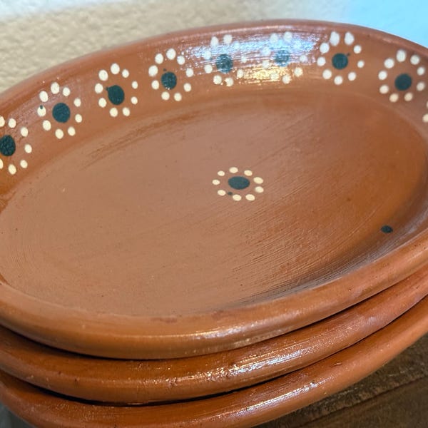 Talavera Design Clay Flower Vase/ Barro Mexicano Diseño Talavera ...