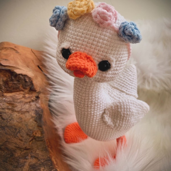 Crochet Pattern for Duck PDF English Amigurumi Easter - Etsy