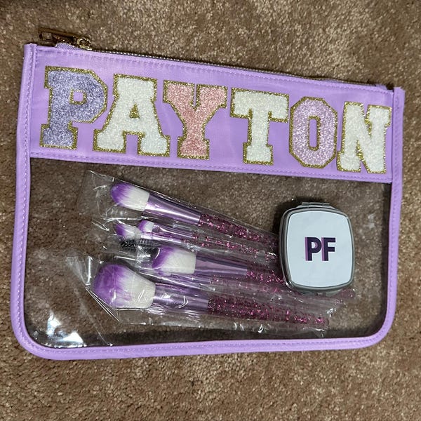 Customize Toiletry Bag, Personalized Christmas Gift, Stocking Stuffer ...