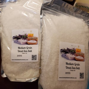 Dead Sea Salt 1oz 100lbs 9 Bulk / Wholesale Size Choices Free Shipping ...