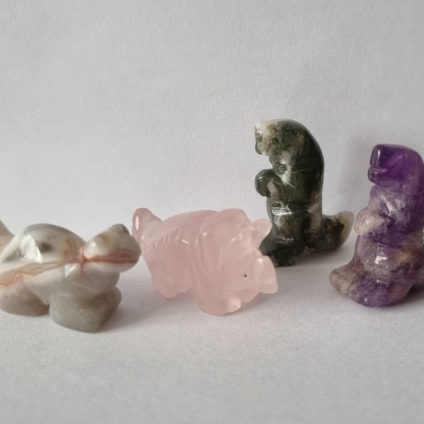 Crystal Dinosaur, Randomly Chosen, Intuitivley Chosen, Gift-for Her ...