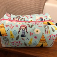 Elephant Zipper Box Pouch - Etsy
