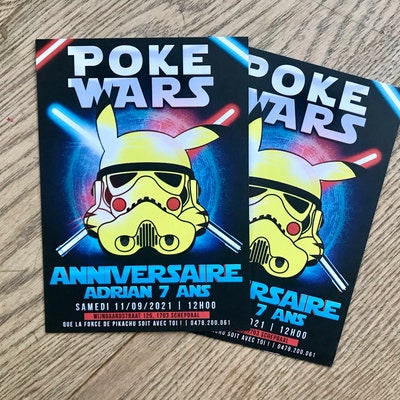 Star Wars Invitation, Star Wars Birthday Invitation, Star Wars Party ...