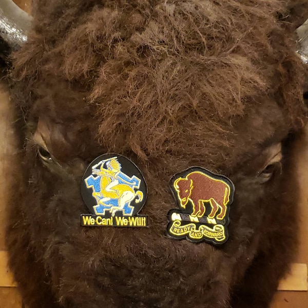 Buffalo Soldiers 9th & 10th Cavalry Patches - Set of 2 BSMC 3" X 2" - Etsy