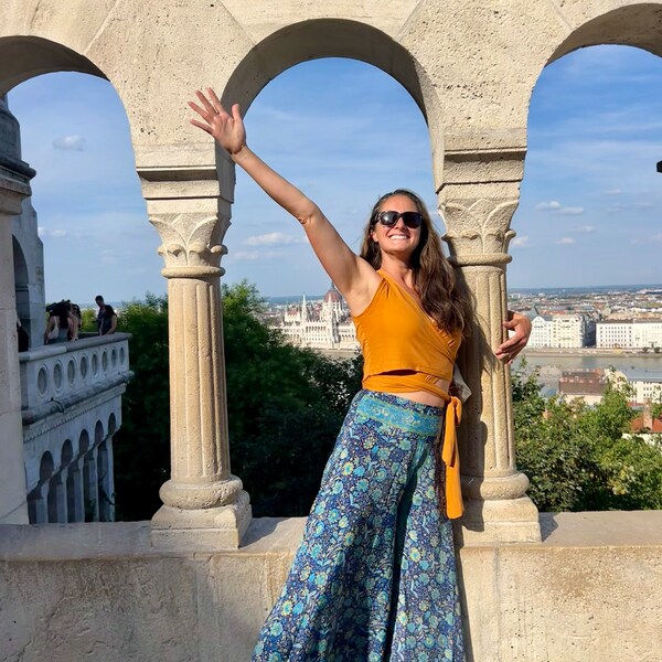 Organic Tencel Forest Fiber Stretchy Wrap Top, Festival Clothing, Wrap ...