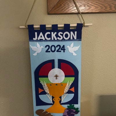 Personalized Reconciliation Banner, First Communion Banner ...