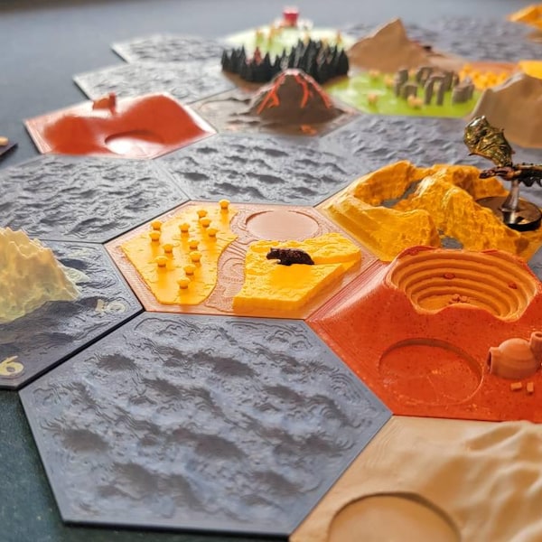 3D Catan Pasture Tile to Produce Wool - Etsy