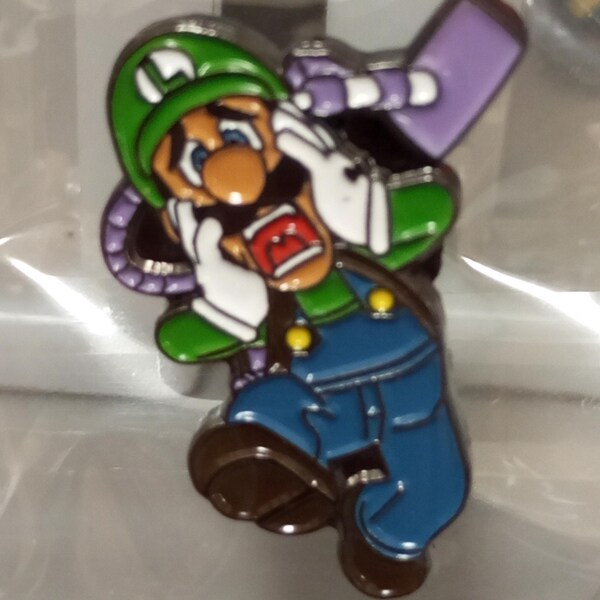 Super Mario Luigi Game Enamel Pins Gift Set Gaming Gift for Her Enamel ...