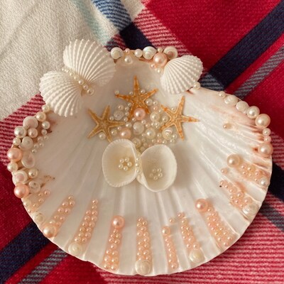 Seashell Hair Clip, Beach Wedding,beach Hair Accessory,seashell Hair ...