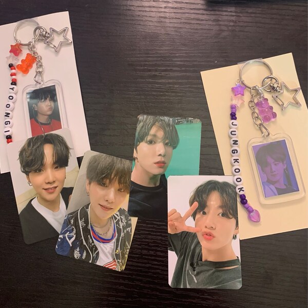 BTS Keychains - Etsy