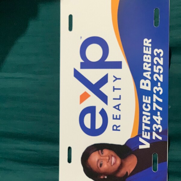 Keller Williams Realty FULL Color Vanity License Plate Fully ...