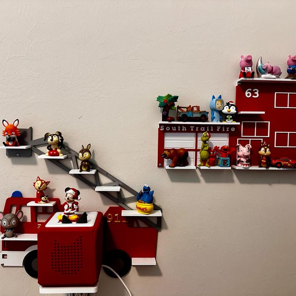 Tonie Wall Shelf Castle Purple Toniebox Tonie Shelf Tonies Music Box - Etsy