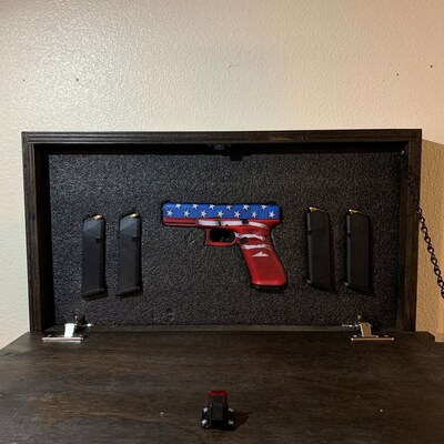 Hidden Gun Storage Sliding Top Coffee Table - Etsy