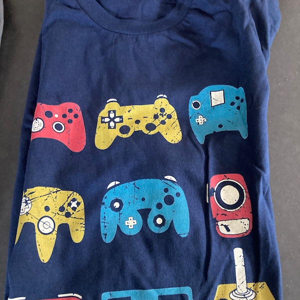 Video Gaming Controllers T-shirt, Gift for Video Games Player, Video ...