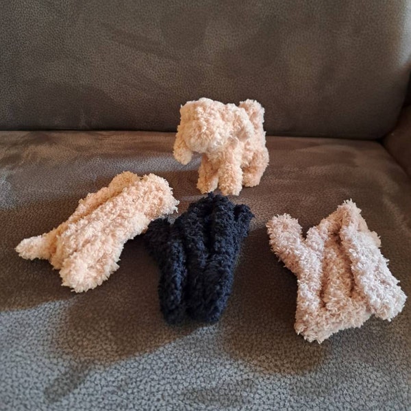 Miniature Bear Pattern to Sew Tiny Teddy Bear Sewing Pattern Mini Bear ...