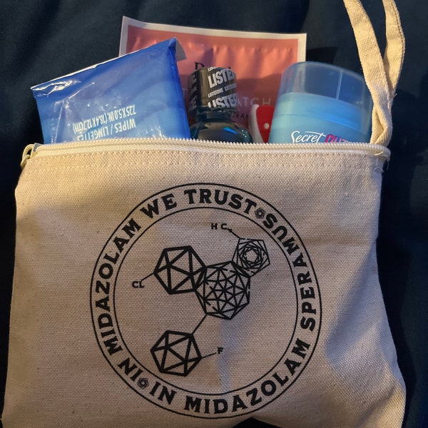 Medication Midazolam Pouch Nurse Bag Medication Accessories Nurse Gift ...