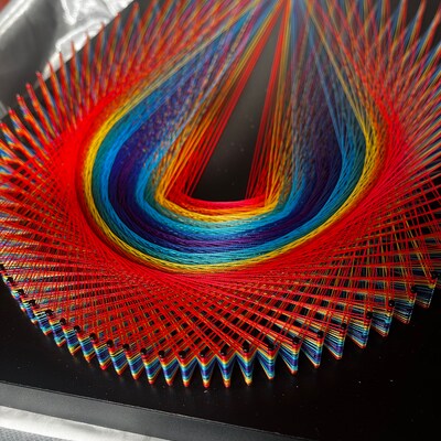 String Art Yin Yang ,sun and Moon,wondeful Decor - Etsy