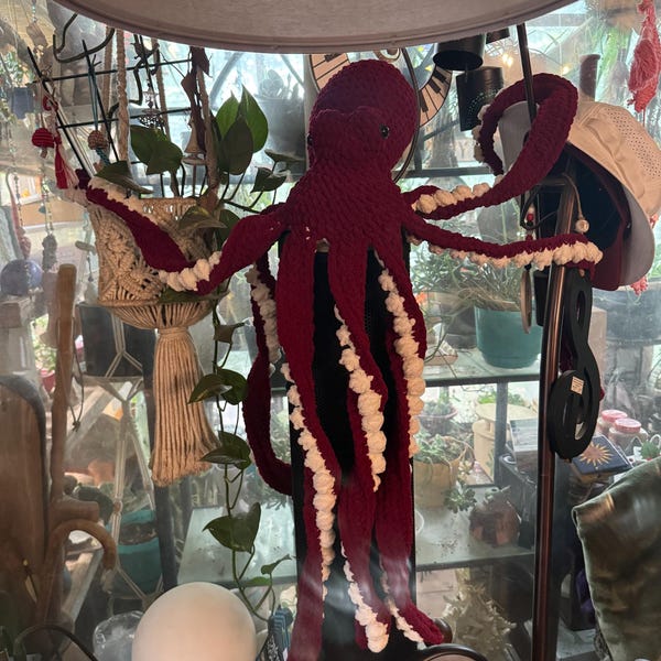 Cal the Colossal Squid Pattern | Crochet Pattern |digital Download ...