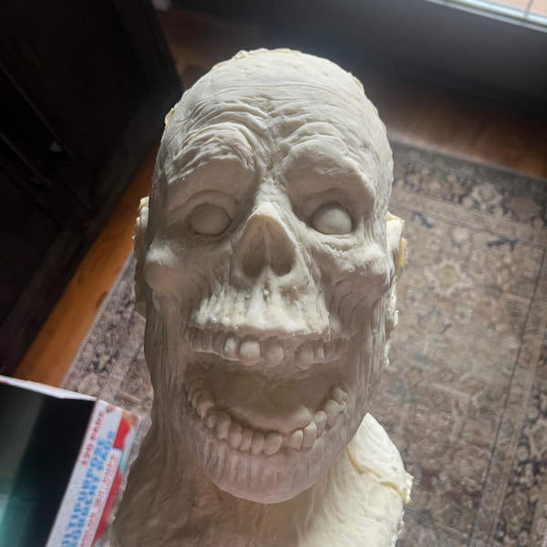 Scream Statue Bust Sculpture Hand Made Horror - Etsy
