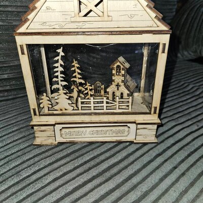 Simple House Laser Cut Files. Wooden House Laser Cut / Tiny Houses Cnc ...