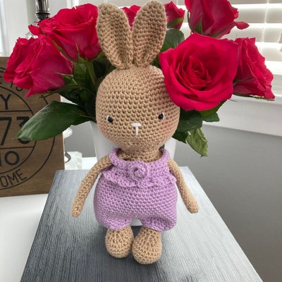 Edith the Little Bunny Amigurumi Crochet PATTERN ONLY Rabbit - Etsy