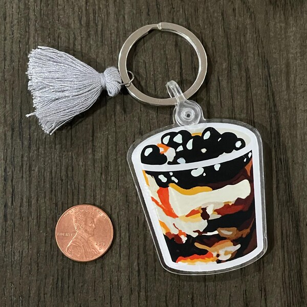 Jollibee Keychain, Unique Keychain, Acrylic Keychain, Philippines ...