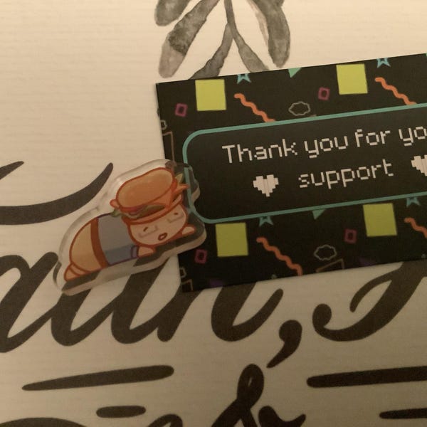 FORSAKEN Mini Acrylic Pins 1 Inch - Roblox 007n7 Twotime Chance ...