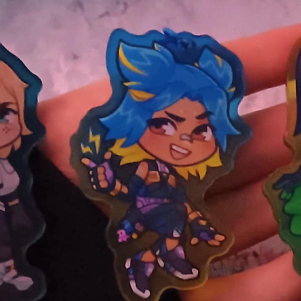 Reyna Dizzy Matte Sticker - Etsy