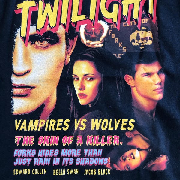 Twilight Mug Gothic Vampire Coffee Cup Edward Bella Jacob Gift Retro ...