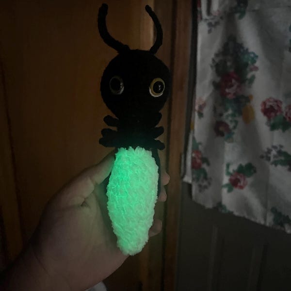 PATTERN: Flicker the Firefly Crochet Firefly Pattern Amigurumi ...