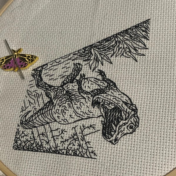 Temperature Stitch - Gothic Cathedral With Stained Windows - Modern ...