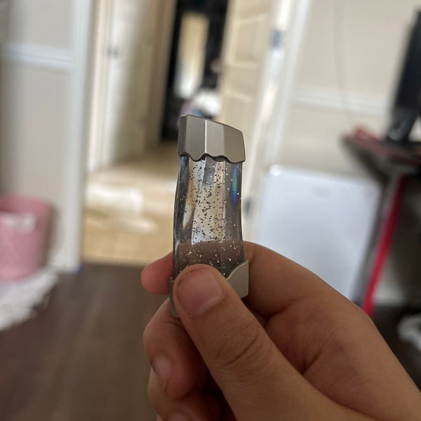 Silver Energem Dino Crystal - Etsy