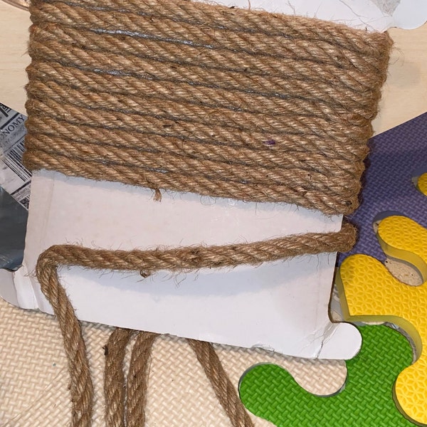 Jute Twine String Rope,3 Ply.2 - 3mm, 4mm, 6mm & 10mm Thick.natural ...