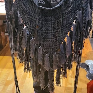 Norse Wedding Shawl, Norse Shaman Shawl Set, Pagan Wedding, Handfasting ...