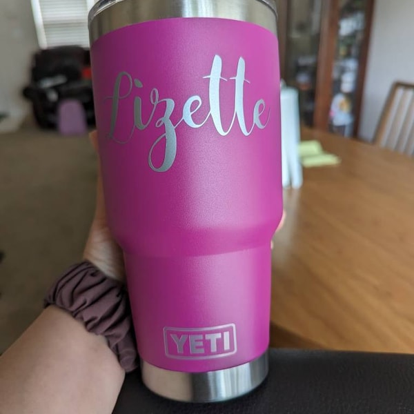 Yeti Rambler Tumbler 30 Oz Personalized Customized Rare Colors - Etsy