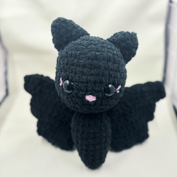 PATTERN: Plush Binx the Bat Pattern - Amigurumi Chunky Bat Pattern ...