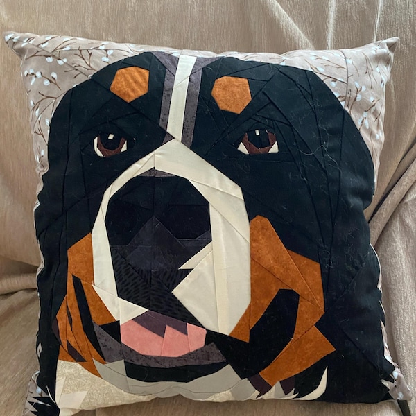 Black Lab Foundation Paper Pieced Quilt Block - Etsy