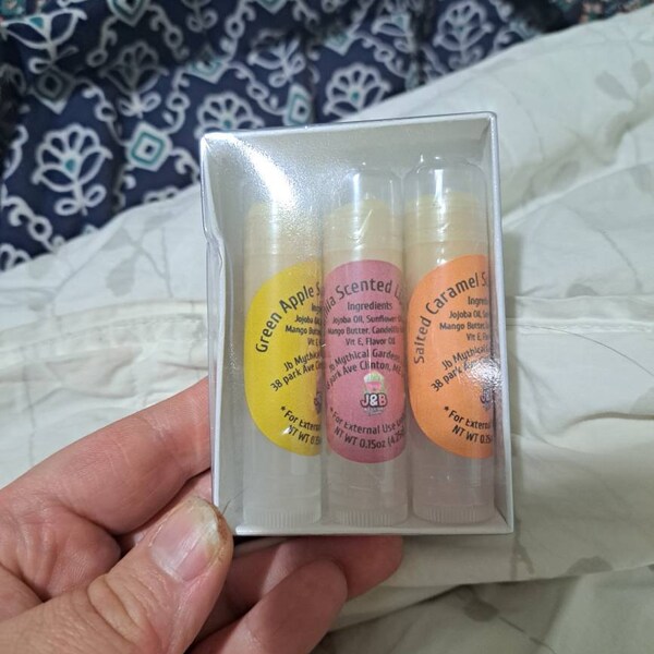 Fall Themed Lip Balm 3 Pack - Etsy