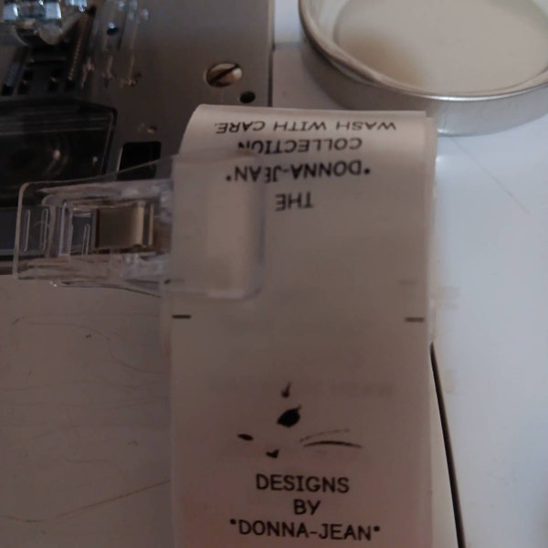 Set of 100pcs Iron on Labels Personalized Logo Custom Clothing Label ...